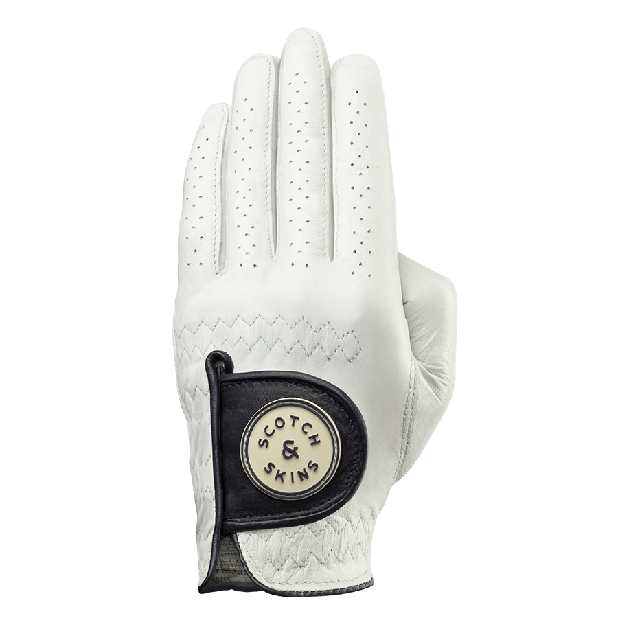 Bone White & Navy Trim – Scotch & Skins